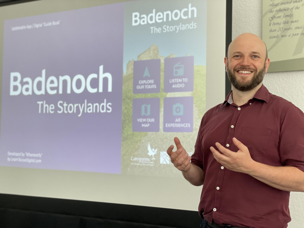Badenoch the Storylands 'Meet the App' with Hamish Napier. - Visit ...
