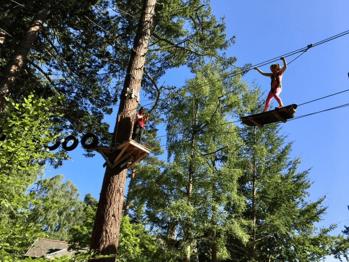 Zip wire and high ropes courses in the Cairngorms - Visit Cairngorms