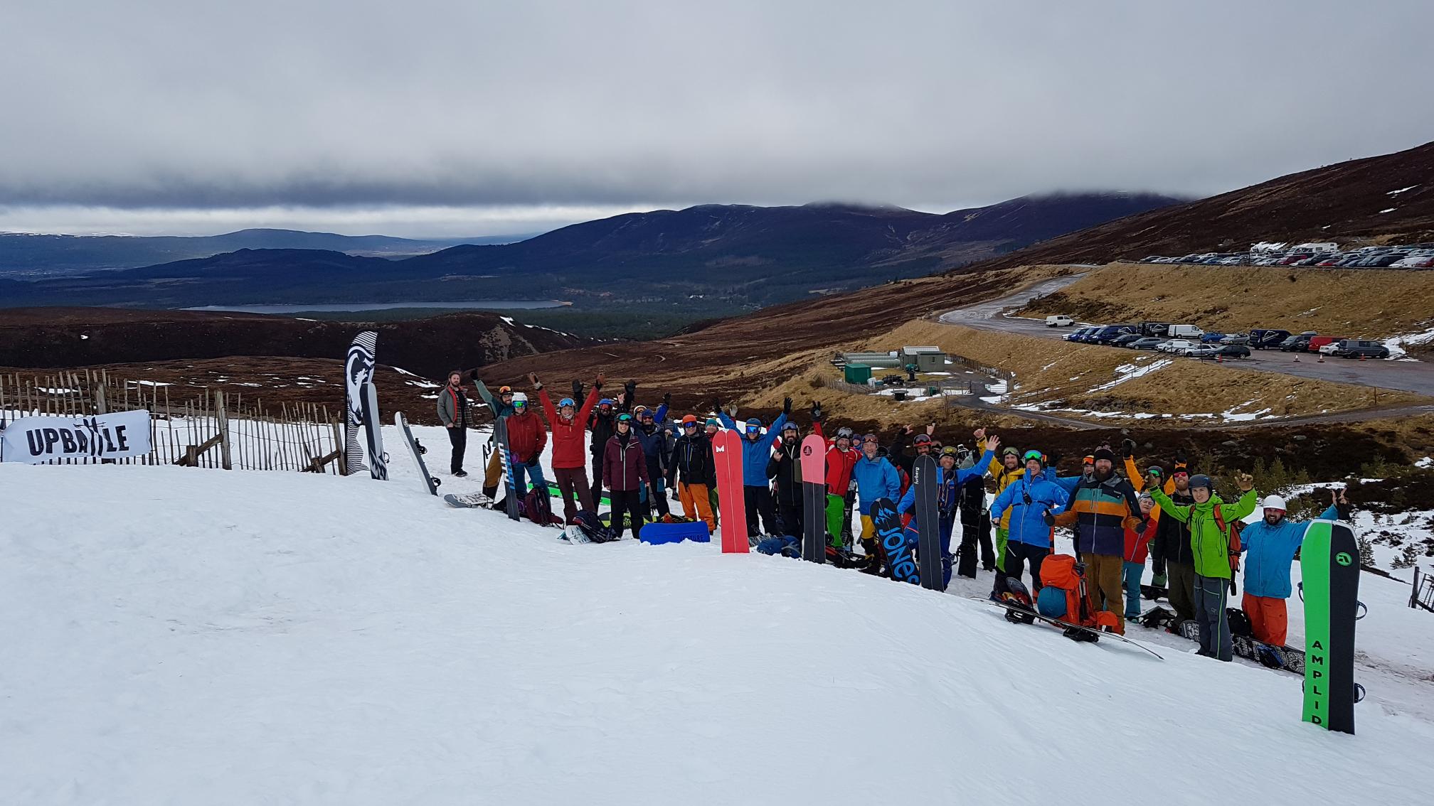 UpBattle Splitboarding demo - Visit Cairngorms